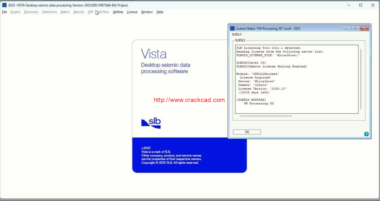 Schlumberger VISTA 2025 - Advanced Desktop Seismic Data Processin ...